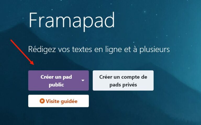 Framapad, un éditeur de texte collaboratif gratuit et facile