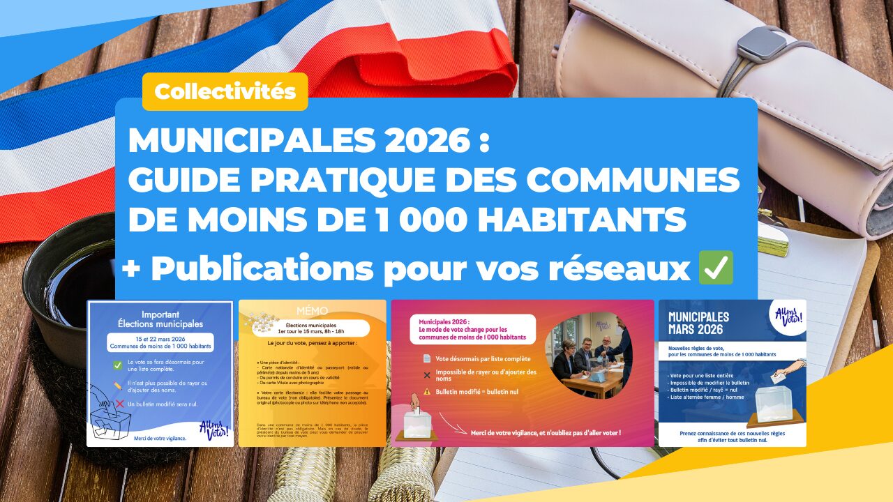 Municipales 2026 : le guide des communes de moins de 1000 hab.